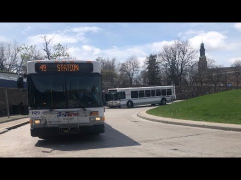 NFTA Bus Full Route 49 (University Station) Gillig Low Floor Hybrid ...