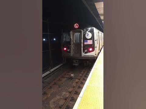 Canarsie Bound R143 L train leaving Wilson Avenue - YouTube