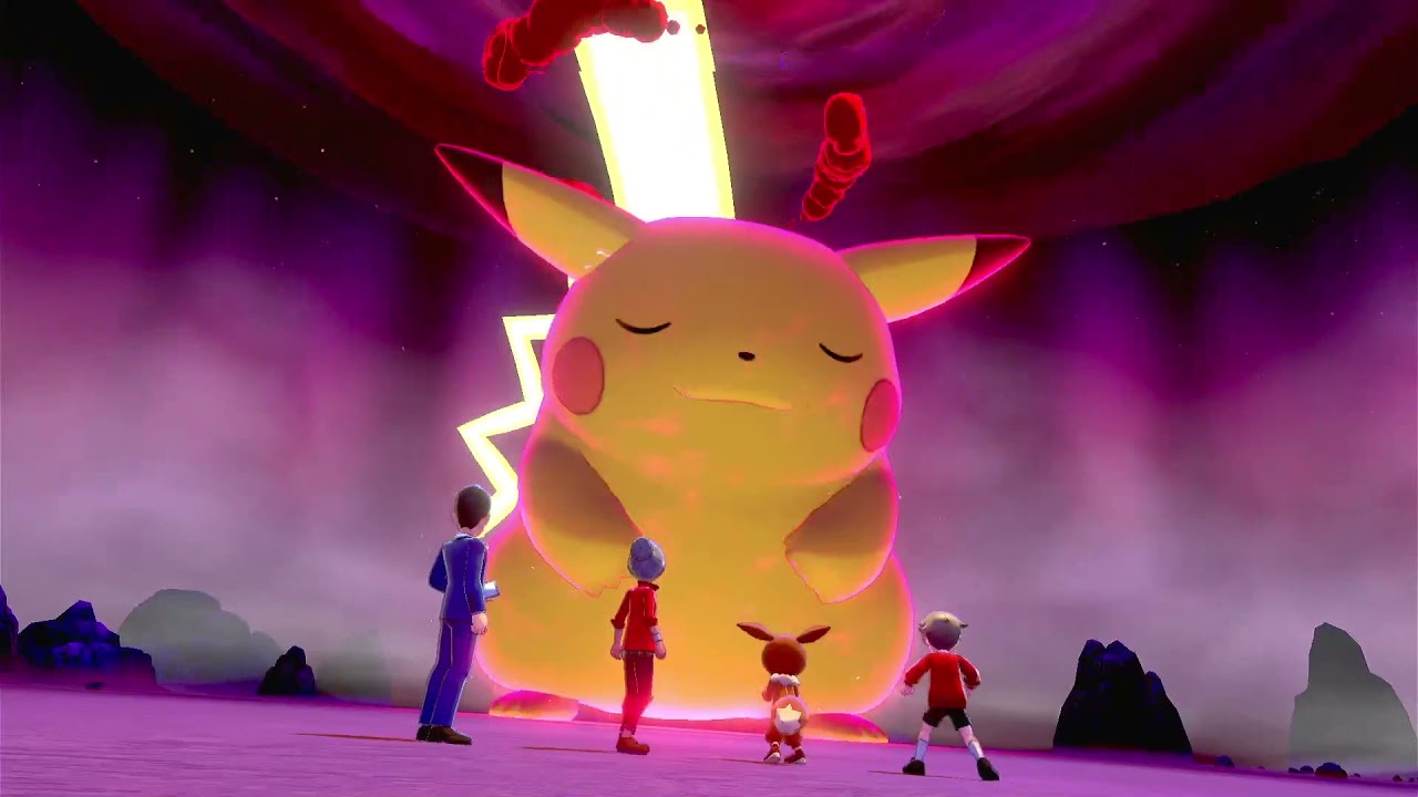 Pikachu Dynamax Scene - YouTube