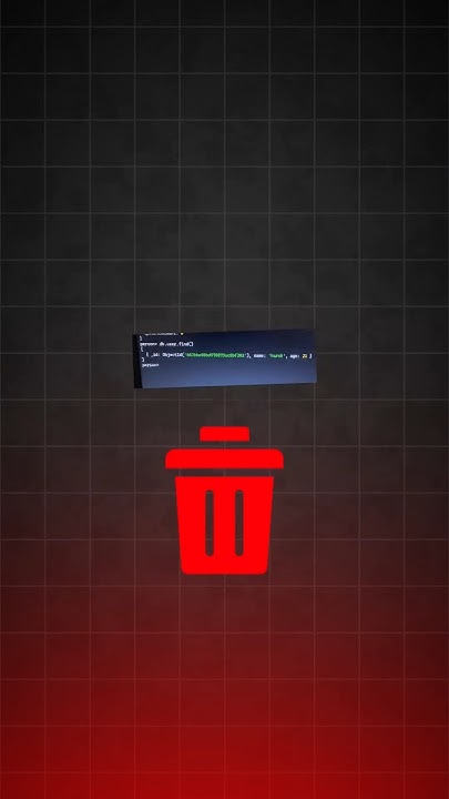 Query To Delete A User From Mongodb Database Programmingjavascript Codingwebdevelopment