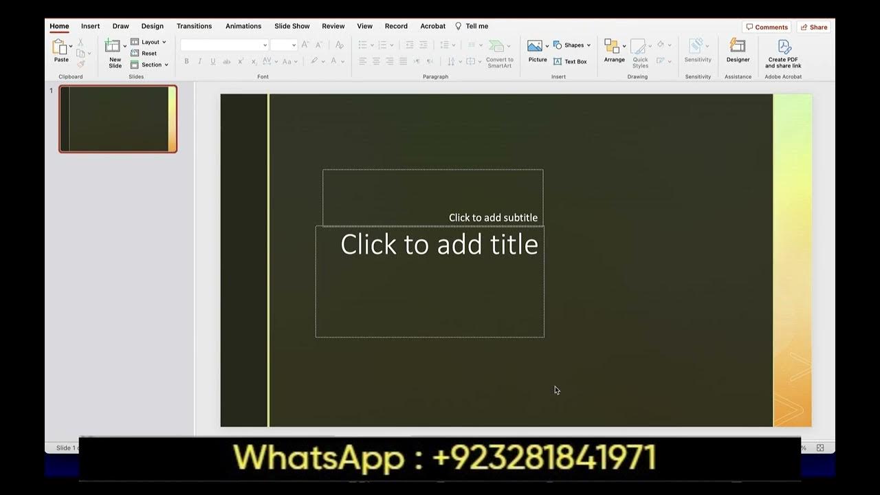 PowerPoint 2021 in practice Ch1 Guided Project 1 6 SIMnet Guided Project 1 6 - YouTube
