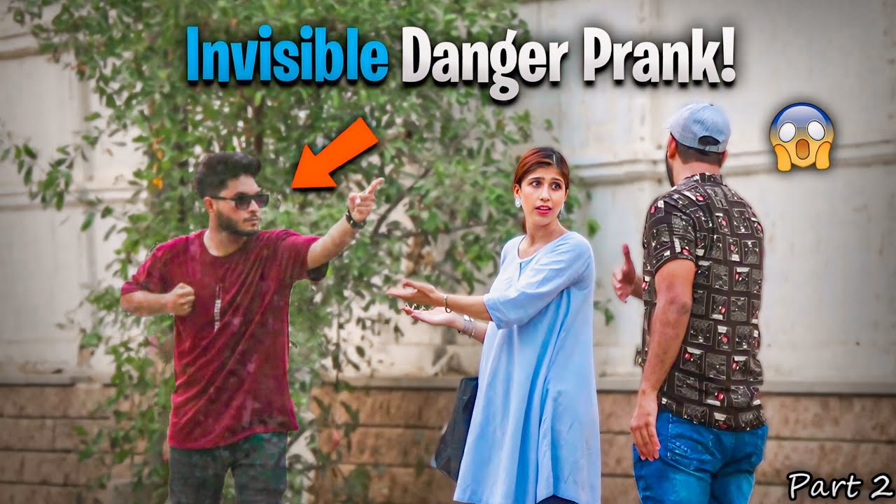 Invisible Danger Prank - Part 2 | Prank in Pakistan | Zaid Chulbula ...