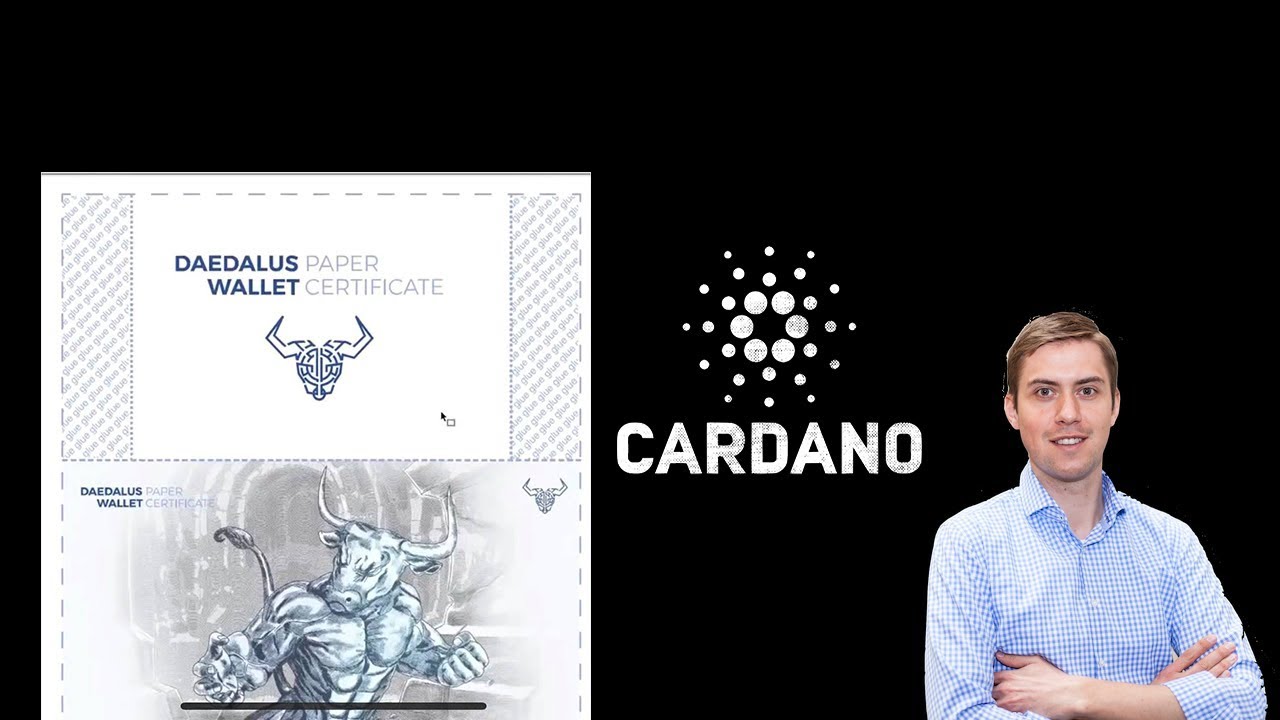 Cardano (ADA) Paper Wallet einfach erstellen (Tutorial) - YouTube