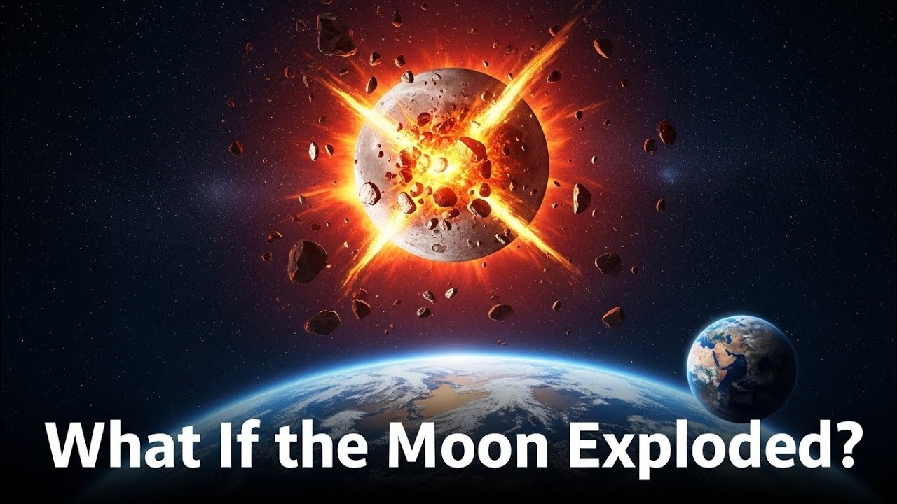 What If the Moon Suddenly Exploded? | Dramatic Science Documentary ...