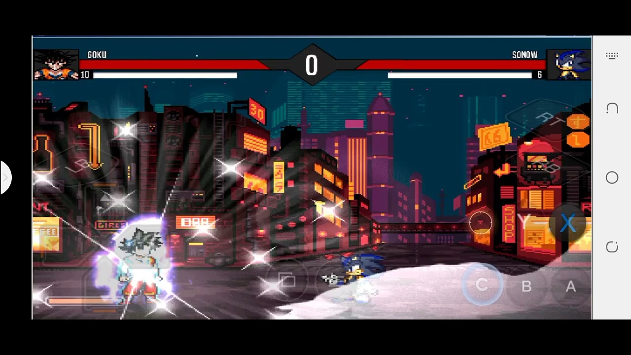 mugen jus goku all forms character - YouTube