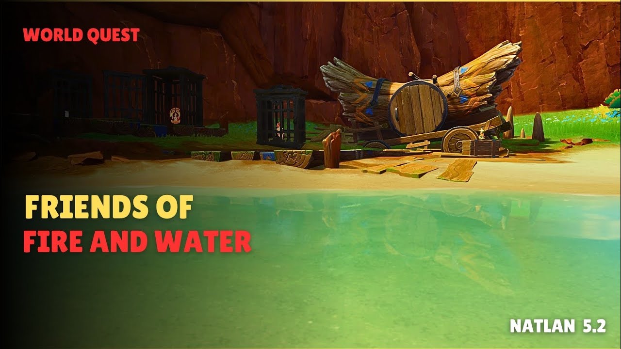 How to complete the World Quest Friends of Fire and Water (Natlan ...