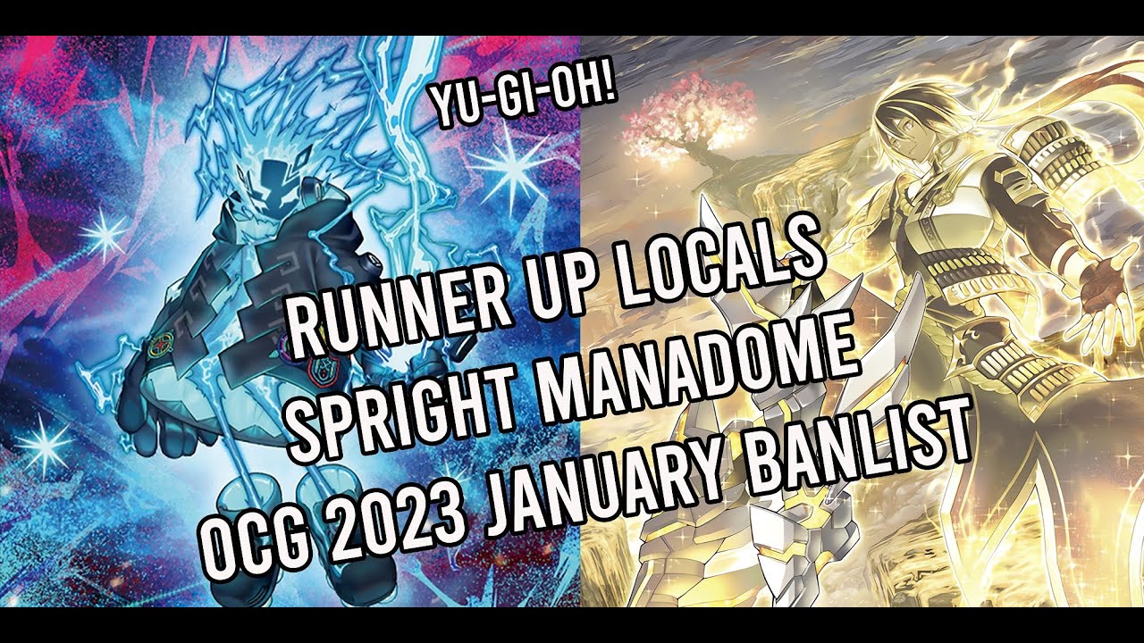 YU-GI-OH! 2ND PLACE MANADOME SPRIGHT DECK PROFILE | January 2023 OCG ...