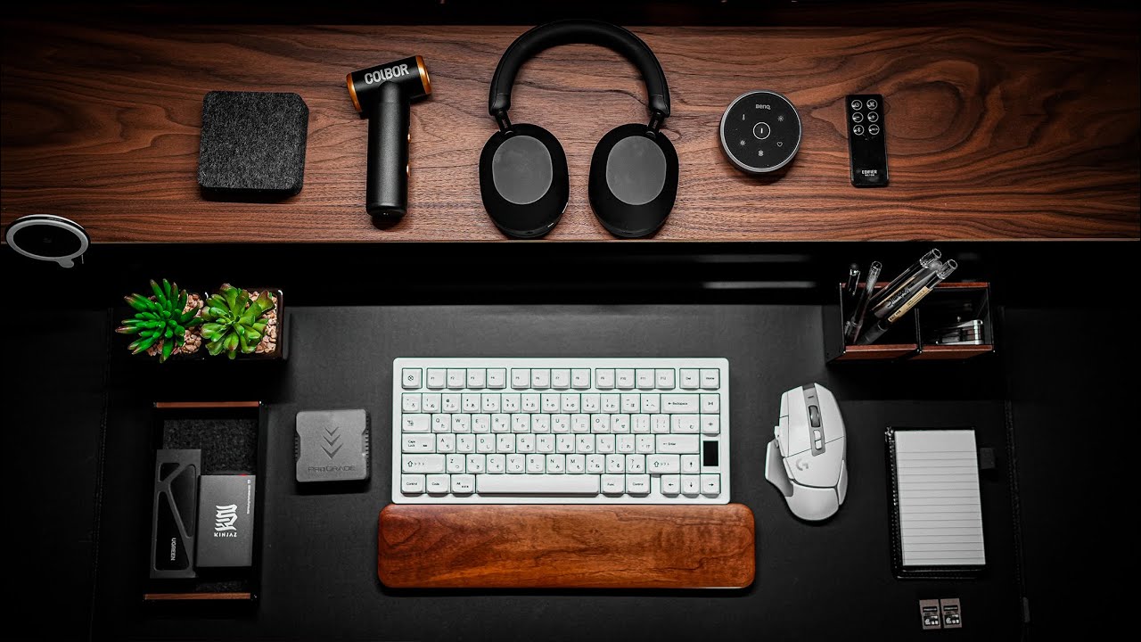 Top Premium Desk Accessories for a Minimalist & Productive Setup - YouTube