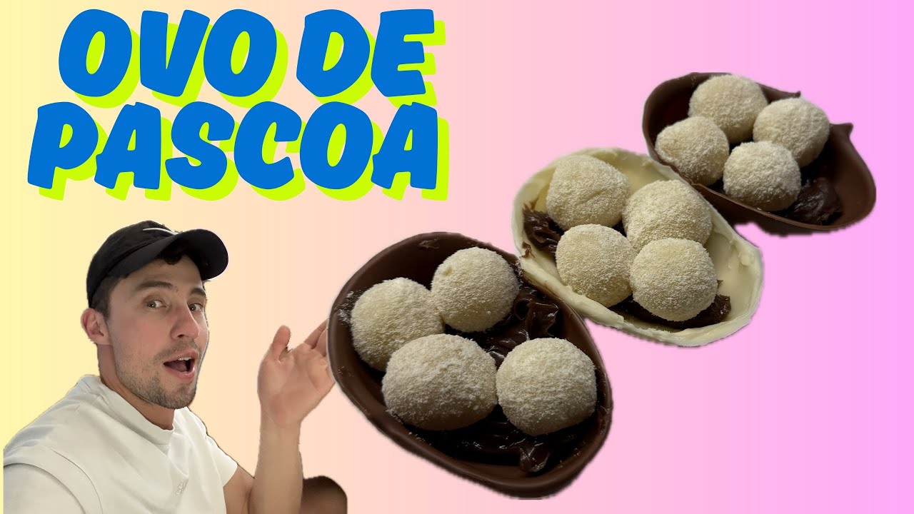 I made a Brazilian Easter Eggs at Home - Just lik we do in Brazil! 🇧🇷🍫 ...