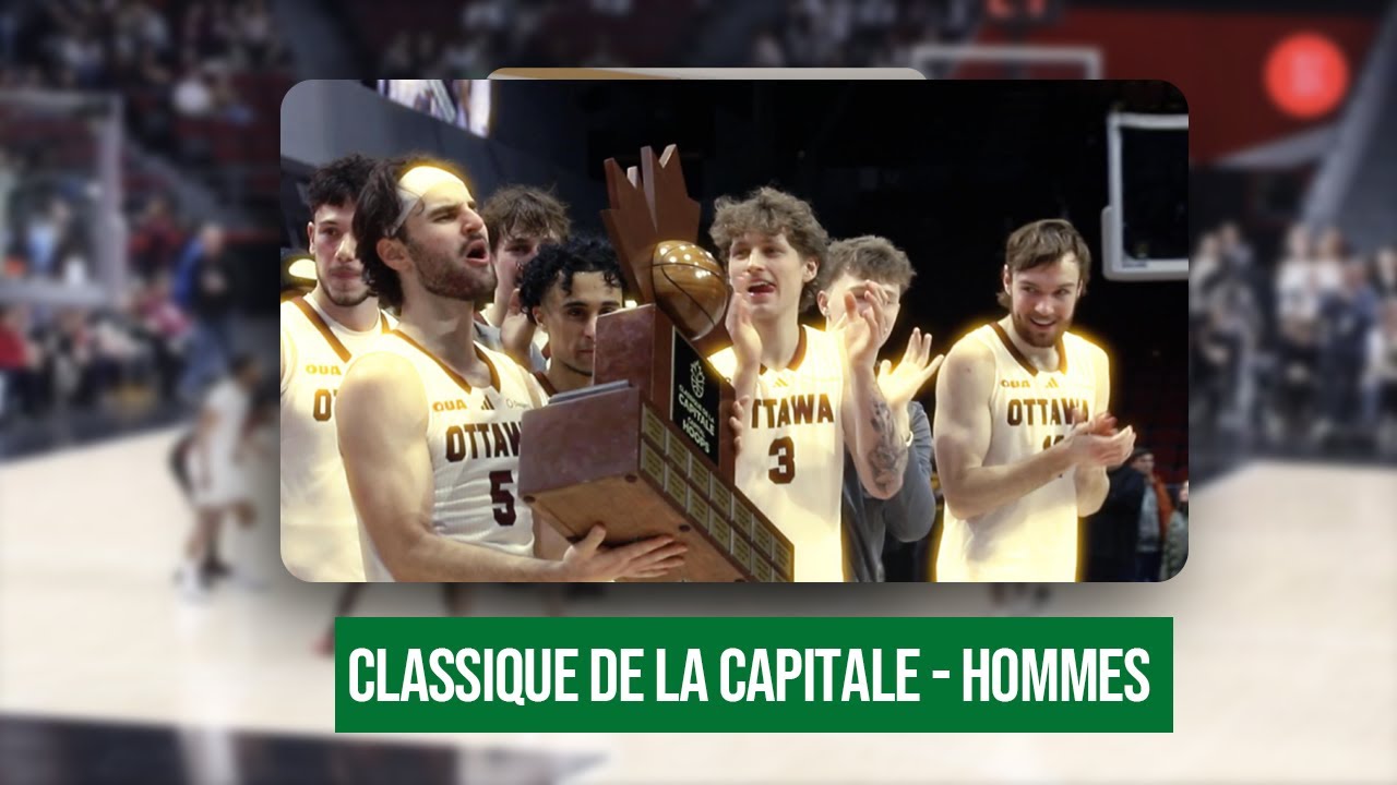 Les Gee-Gees ont tout donné lors de la Classique de la Capital🏀⚡️ - YouTube