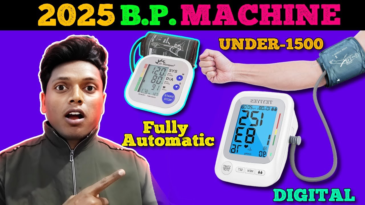 #64 | Top 3 best bp monitor machine | best bp monitor 2024 | best ...