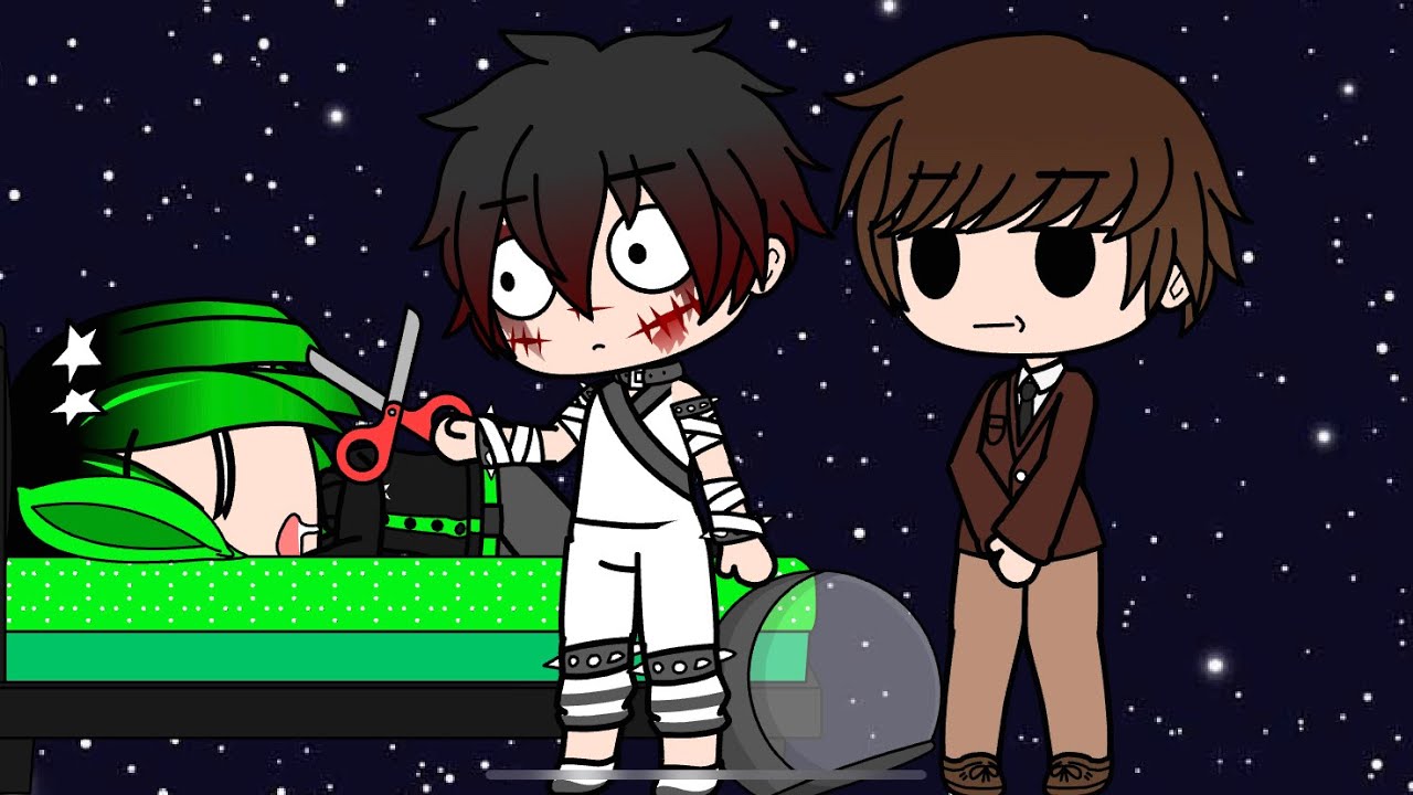 Asylum cuts Enigma’s hair (Vision Park X Gacha Club) - YouTube