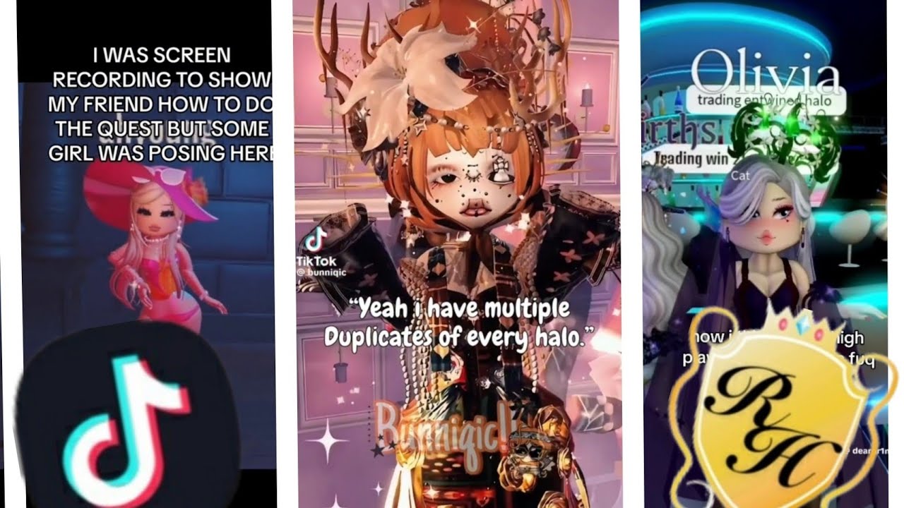 Relatable and funny royale high TIKTOK videos | part 7 - YouTube