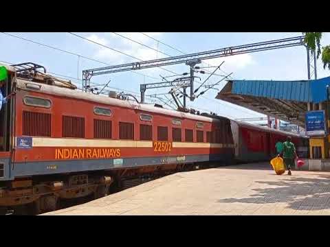 Inaugural LHB Run: 12513 Secunderabad ~ Guwahati Sf Exp. with Modern LHB coaches || Led by SRC ...