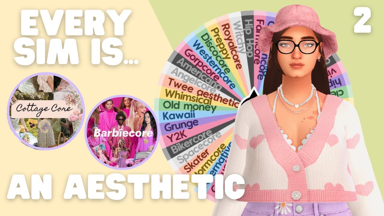 every sim is a different aesthetic 2 - YouTube