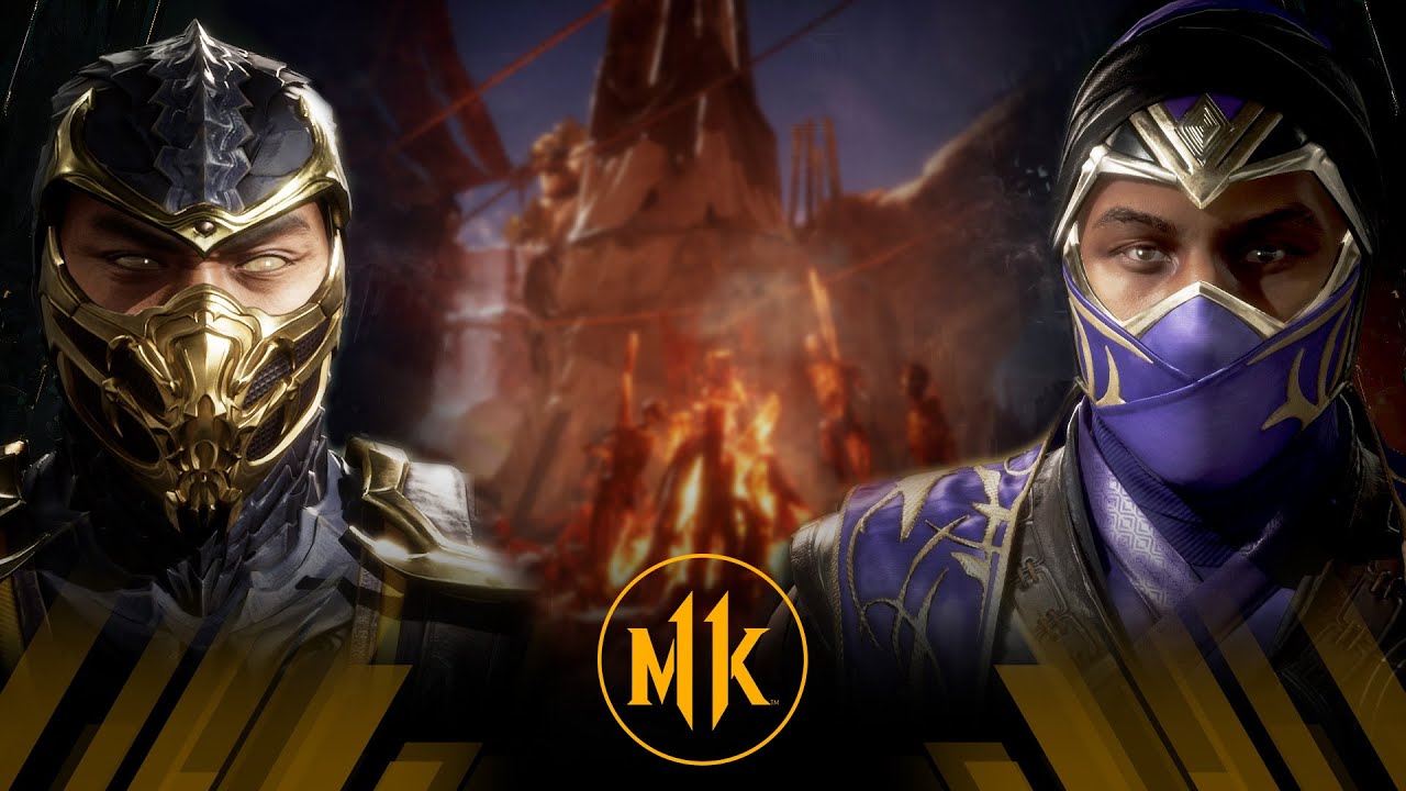 Mortal Kombat 11 - Scorpion Vs Rain (Very Hard) - YouTube