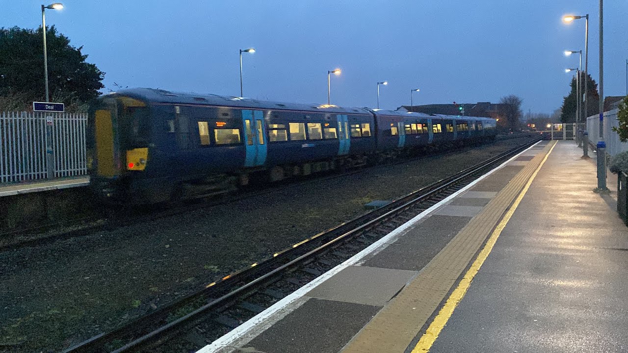 375711 departs Platform 2 at Deal, 14.02.2024 - YouTube