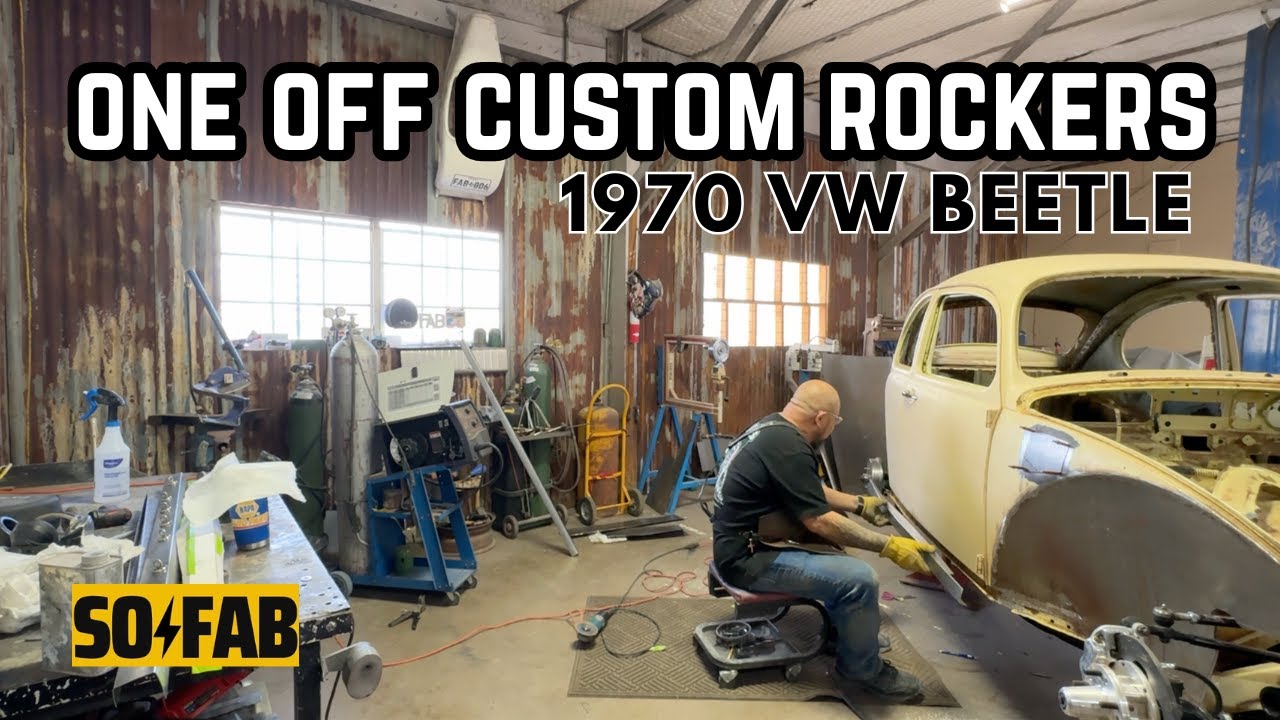 1970 VW Beetle: Custom Rockers - YouTube