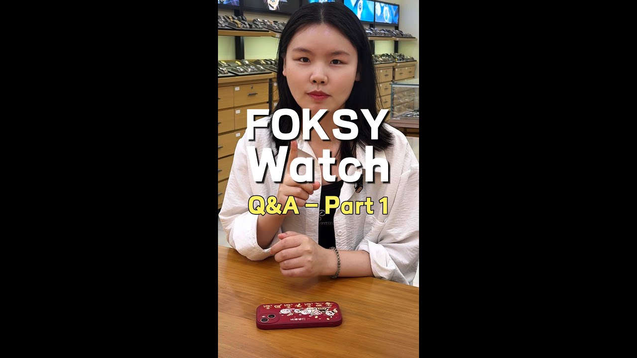 Foksy Watch Q&A Series: Part 1 - YouTube
