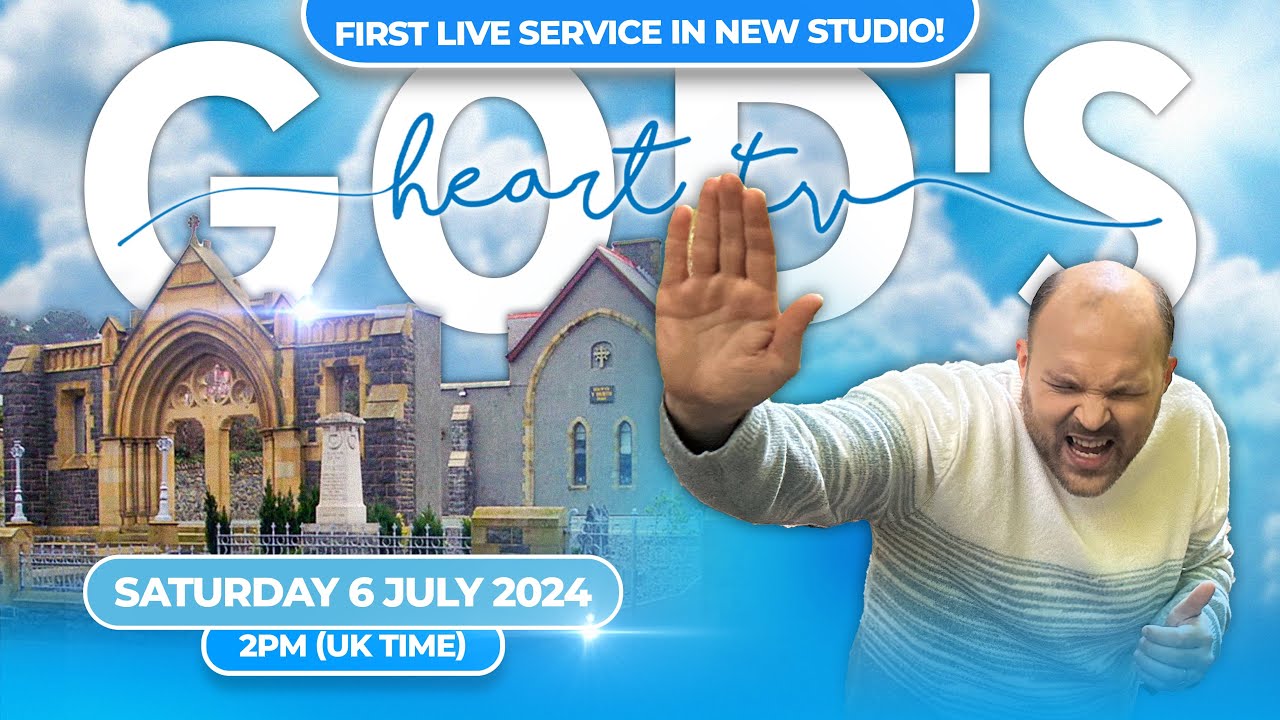 FIRST LIVE SERVICE IN GOD'S HEART TV NEW STUDIO!!! - YouTube