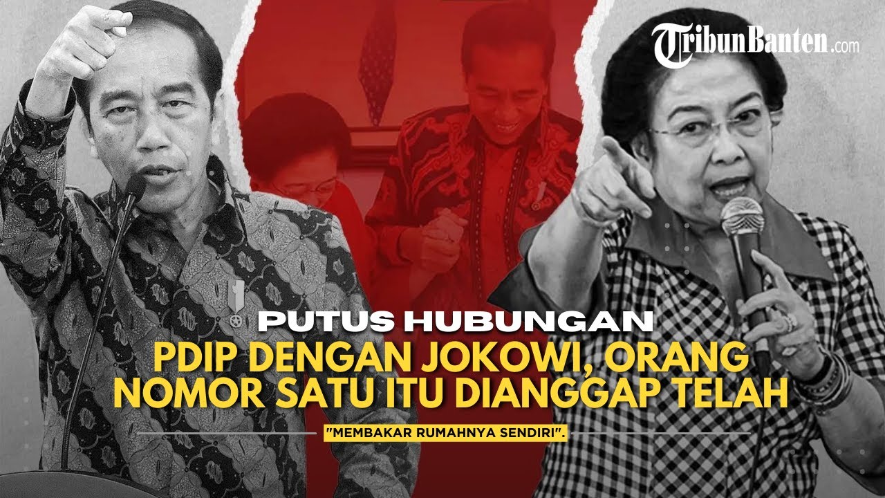 🔴Putus Hubungan PDIP dengan Jokowi ? - YouTube