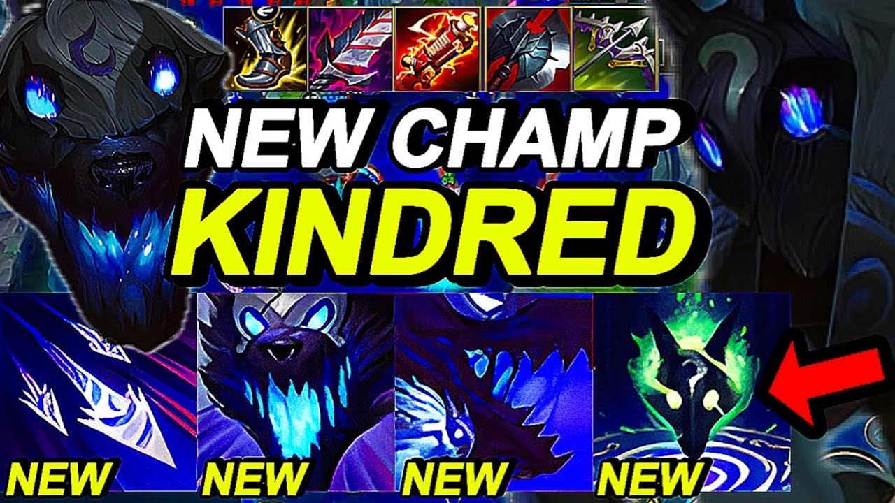 Wild Rift China New Kindred Jungle - Challenger Kindred Gameplay ...