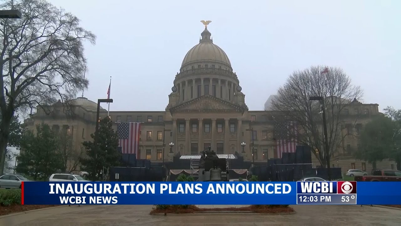 Governor Tate Reeves announces inauguration plans, events - YouTube