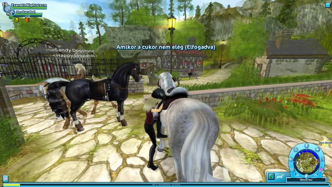 Star Stable Online | Gameplay #3 - Pók Félhold Faluban? - YouTube
