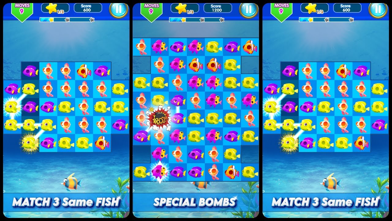 Fish Puzzle: Fish Game Online (Gameplay Android) - YouTube