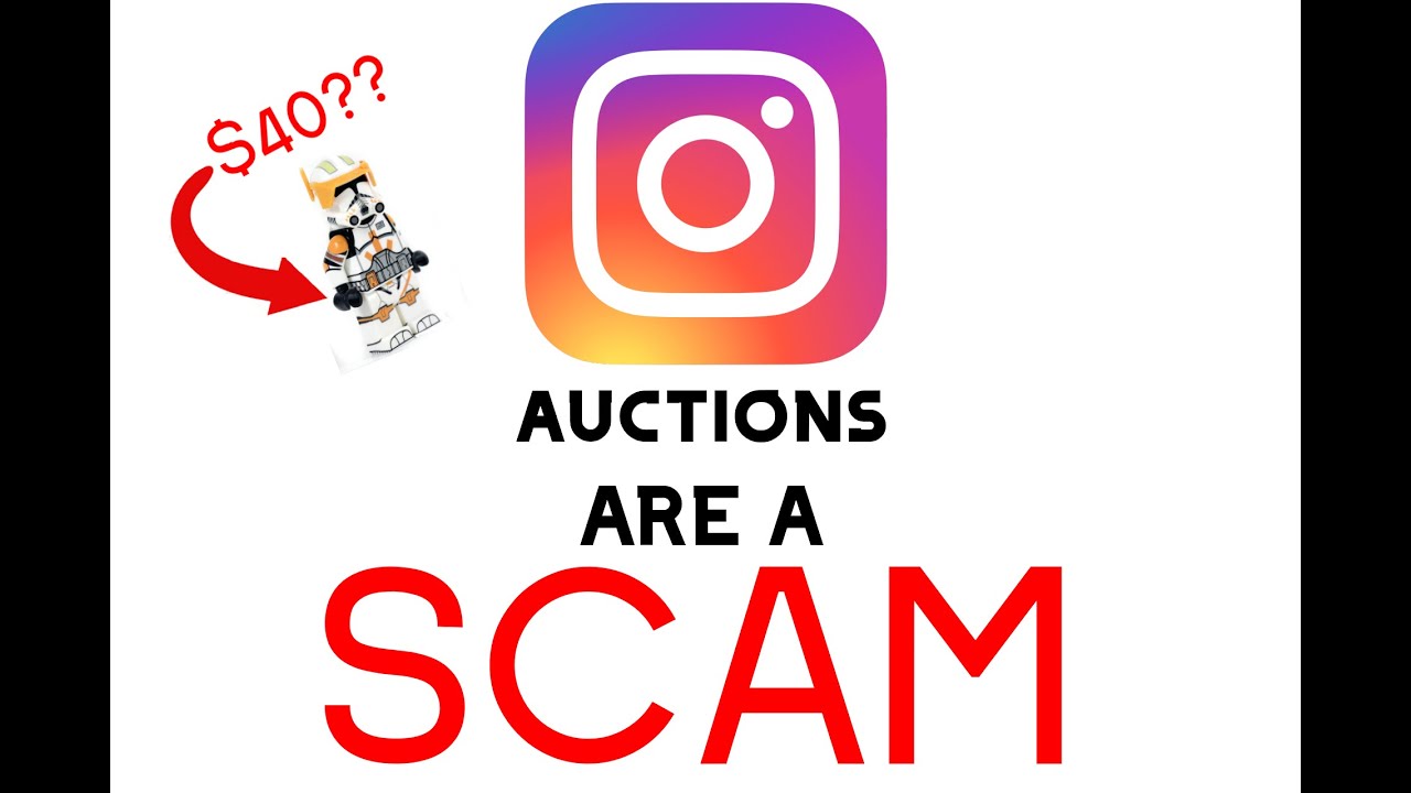 Instagram Auctions Are A SCAM - YouTube
