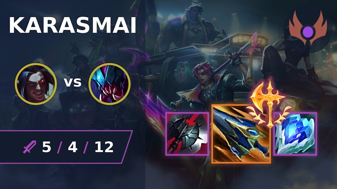 [ KarasMai ] Kayn JUNGLE vs Rek'Sai | NA MASTER | LOL Season 2024 - YouTube