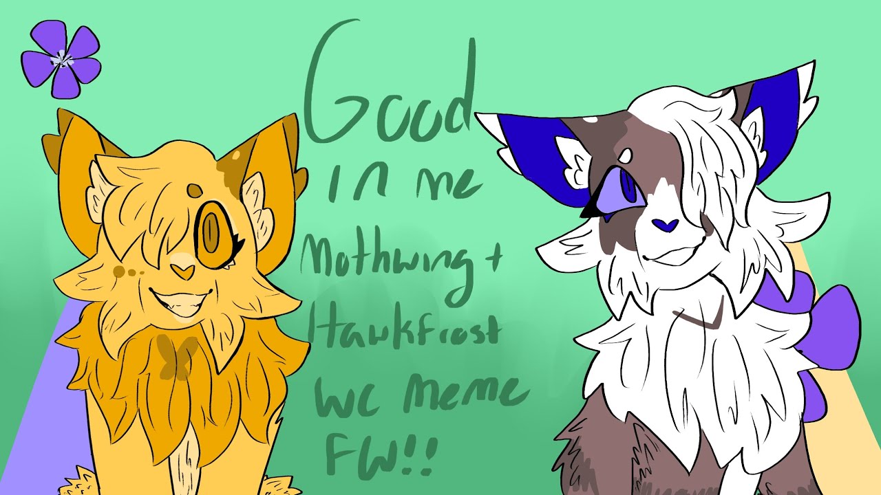Good In Me Mothwing and Hawkfrost meme(Reanimated)[FW!!] - YouTube