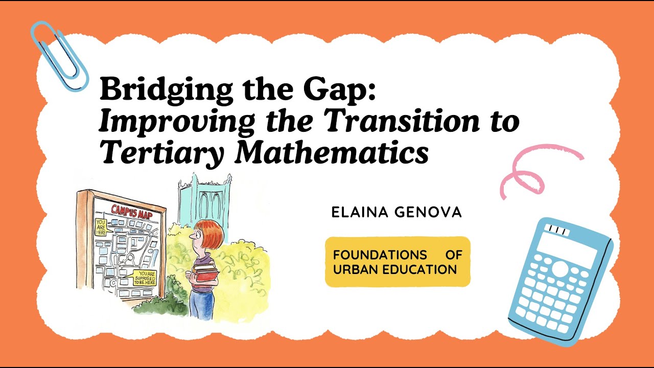 Secondary to Tertiary Math-Actionable Change Project - YouTube