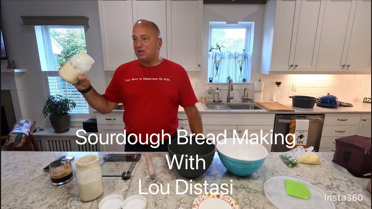 Sourdough Bread Making with Lou Distasi (Part 1) - YouTube