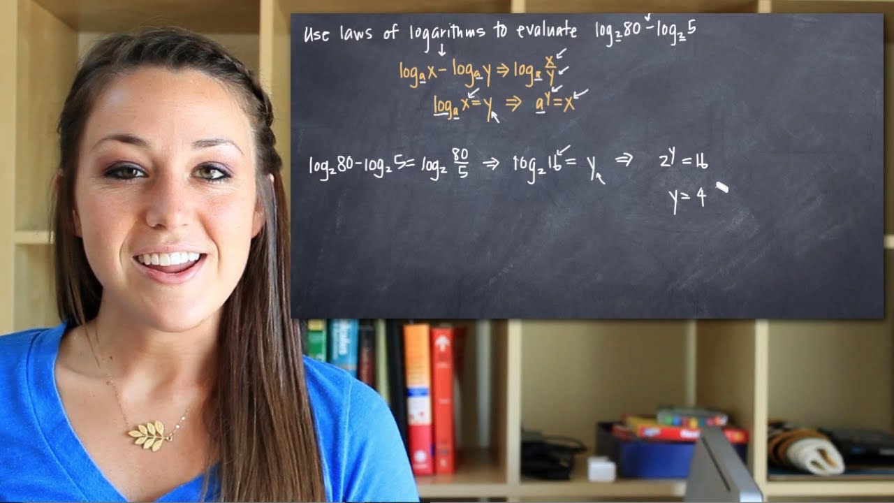 Use Laws Of Logarithms To Simplify A Logarithmic Function