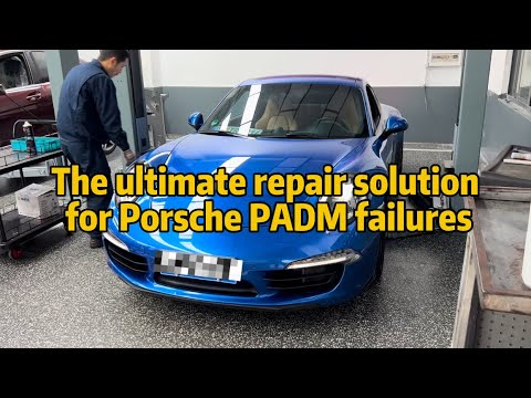The ultimate repair solution for Porsche PADM failure - YouTube