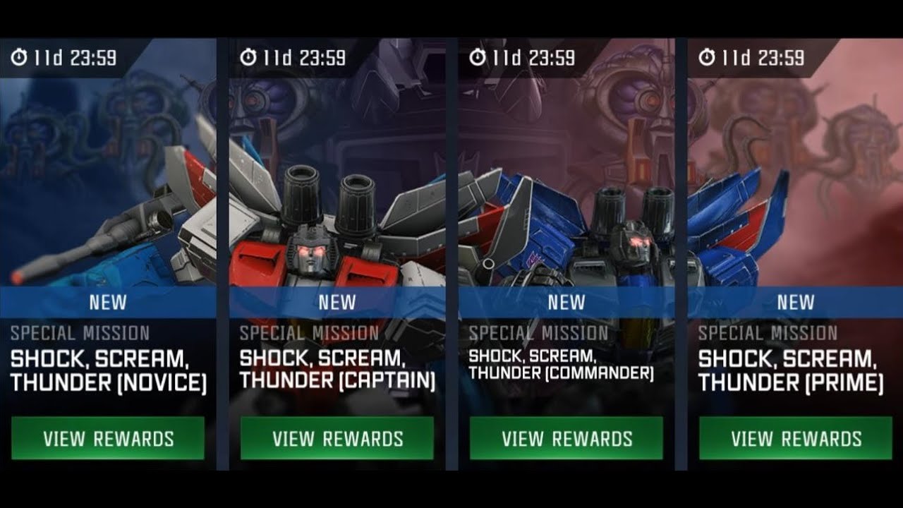 Transformers: Forged to Fight - Time-Slide Alert 17: Shock, Scream ...