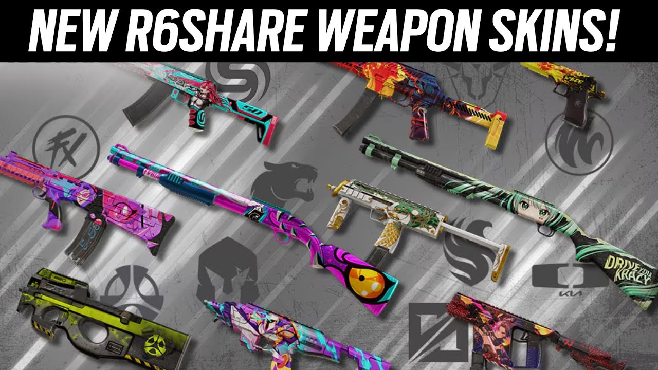 NEW R6 SHARE SKINS! (September 2024) - Rainbow Six Siege - YouTube