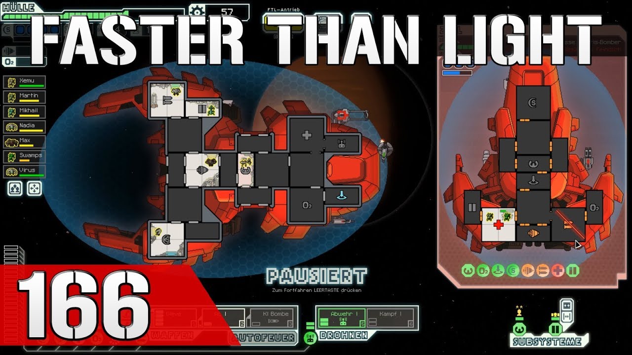Let's Play Faster Than Light #166 - Mantis-Bomber beschäftigt für ...