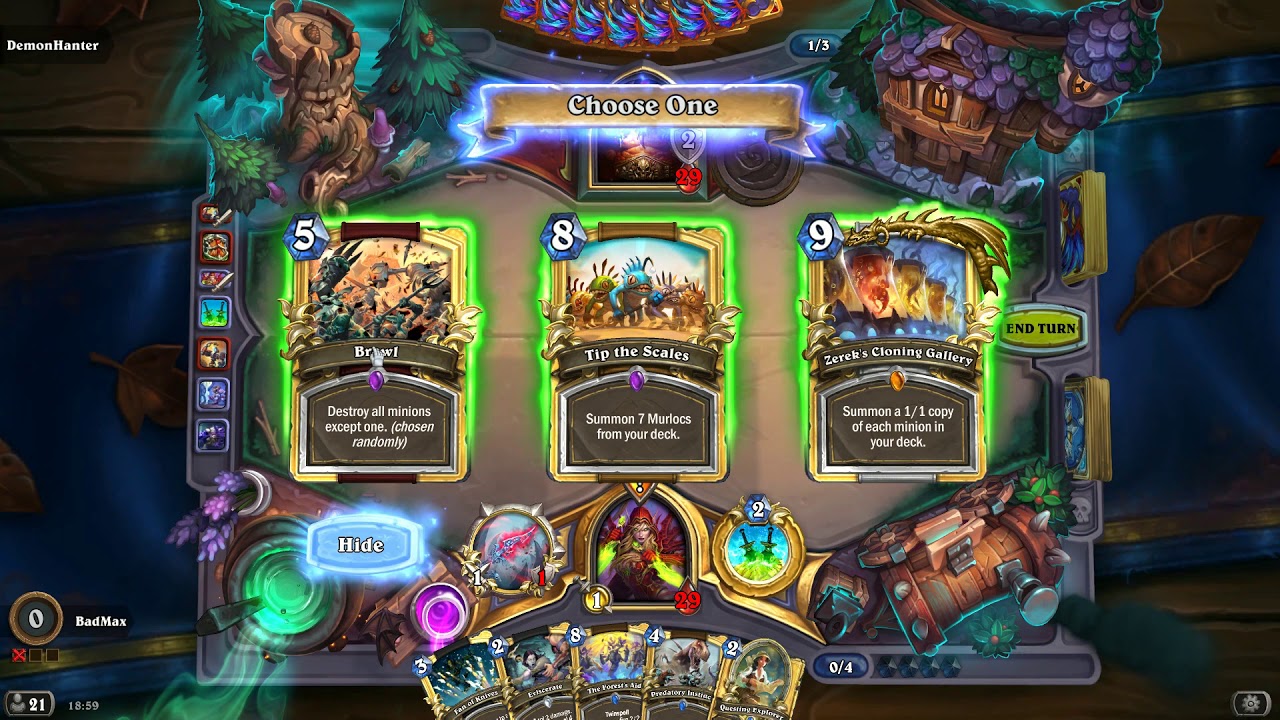 Hearthstone - Tavern Brawl - Week 217 - Brawliseum Standard - YouTube