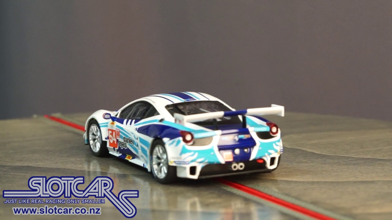 Carrera Slot Car Ferrari 458 Italia GT2 54 27481 Slotcar - YouTube