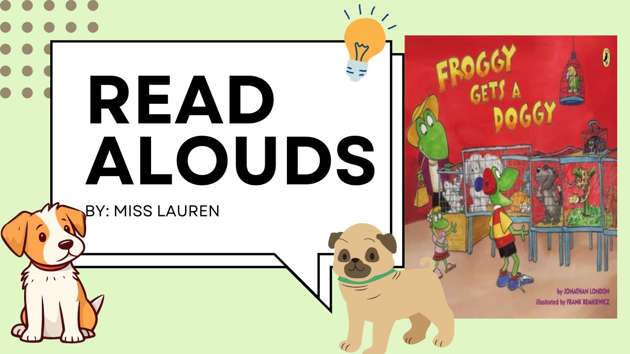 📚READ ALOUD📚: Froggy Gets a Doggy - YouTube