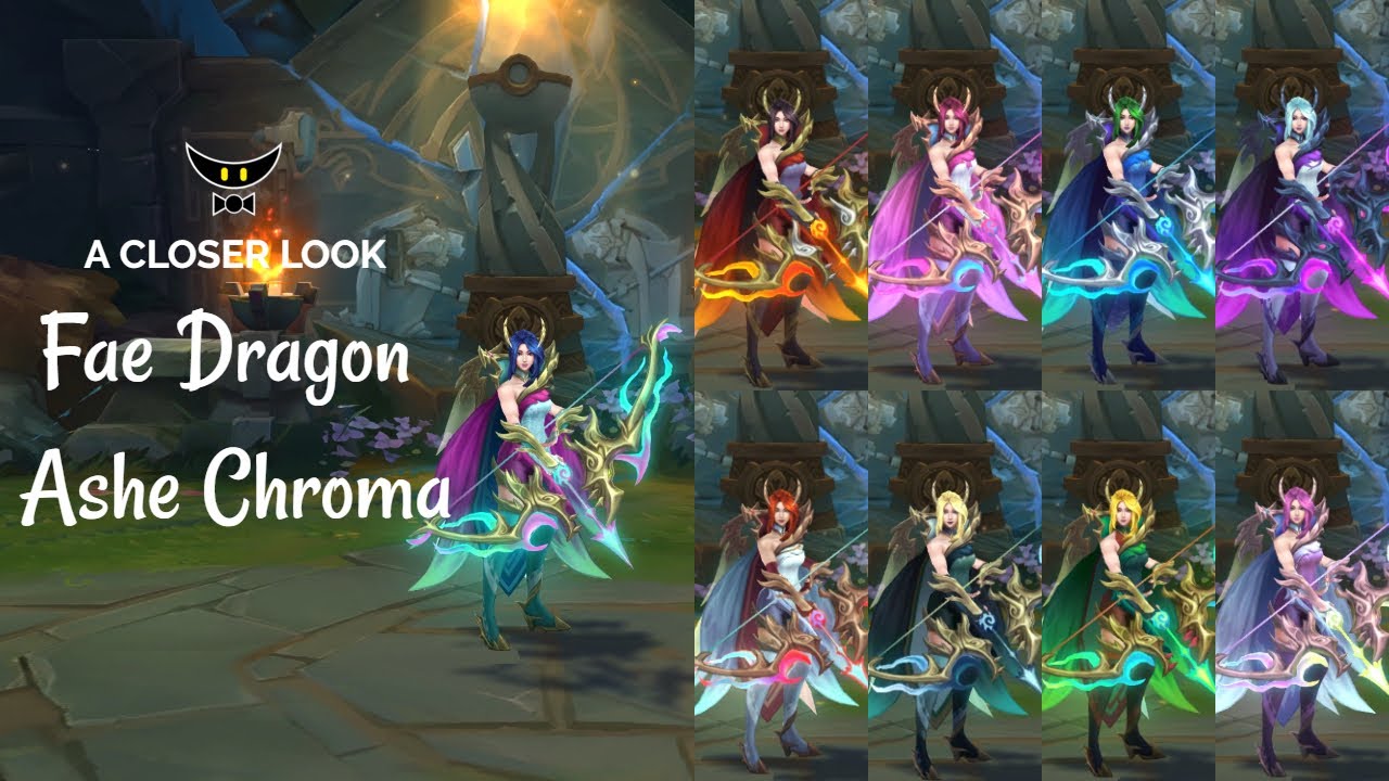 Fae Dragon Ashe Chromas - YouTube