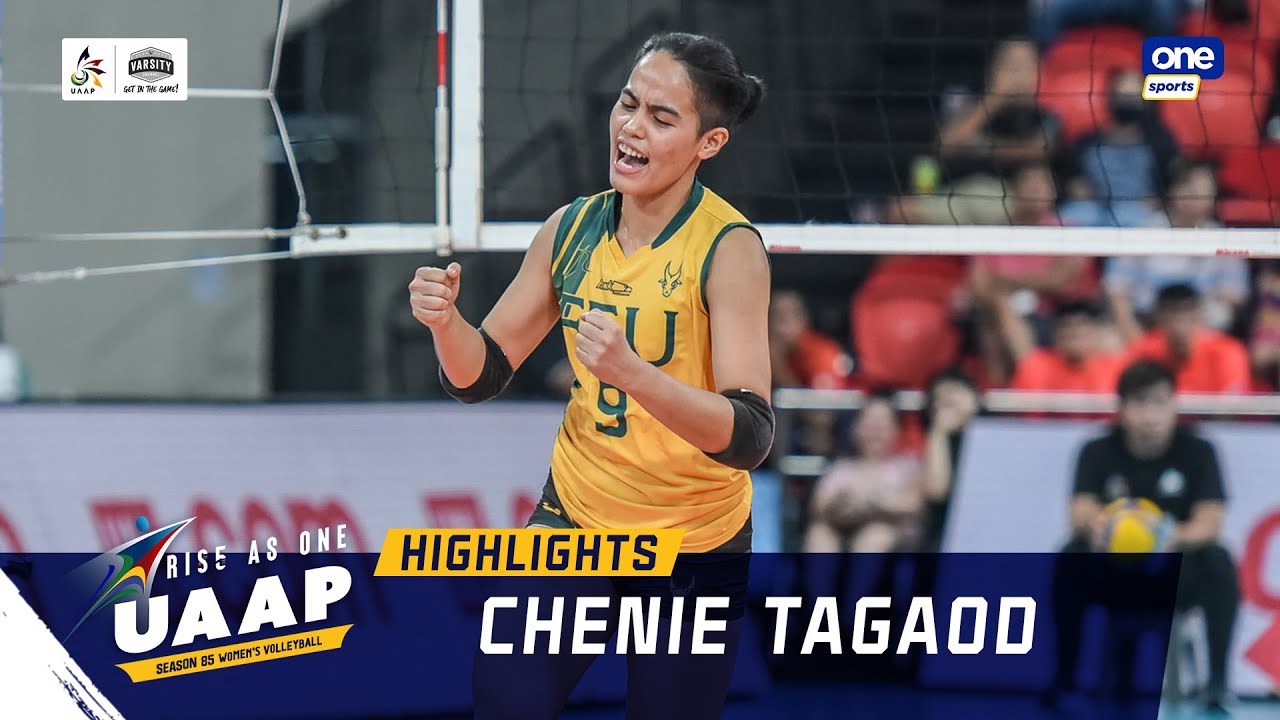 Chenie Tagaod highlights | UAAP Season 85 Women's Volleyball - YouTube