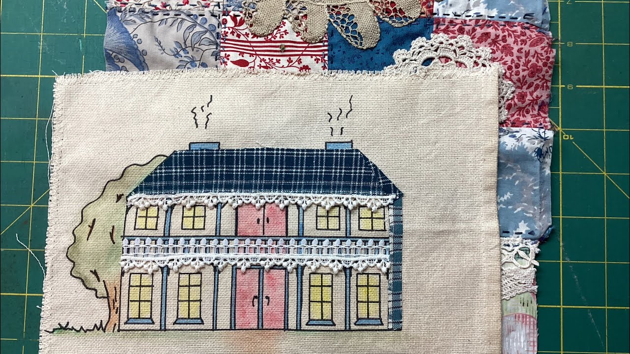 Village life Project Pt 3 and #roxysjournalofstitchery - YouTube