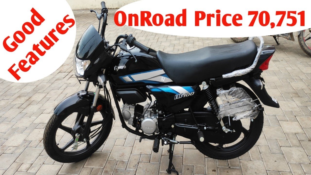 Newly Launched 2023 Hero HF100 Deluxe_OnRoad Price and Features Guy's_# ...