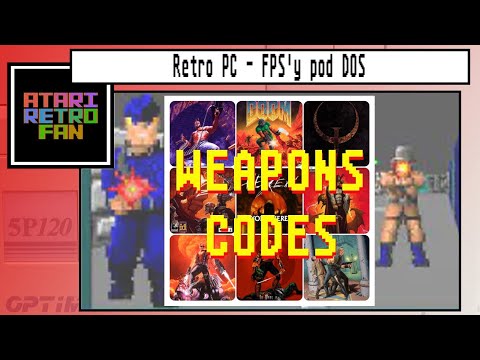 Retro PC - FPSy pod DOS WEAPONS CODES - YouTube