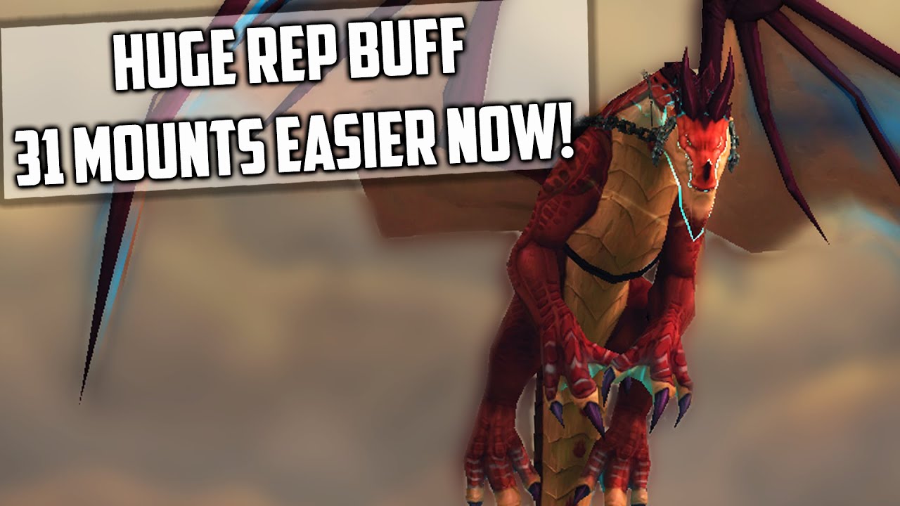 Which Mounts and How to Get Them With the 100% Reputation Buff Event ...