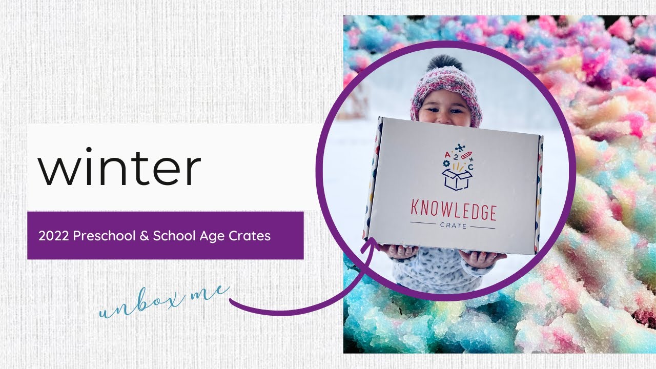 Winter Activity Box for Kids ☃️ - YouTube