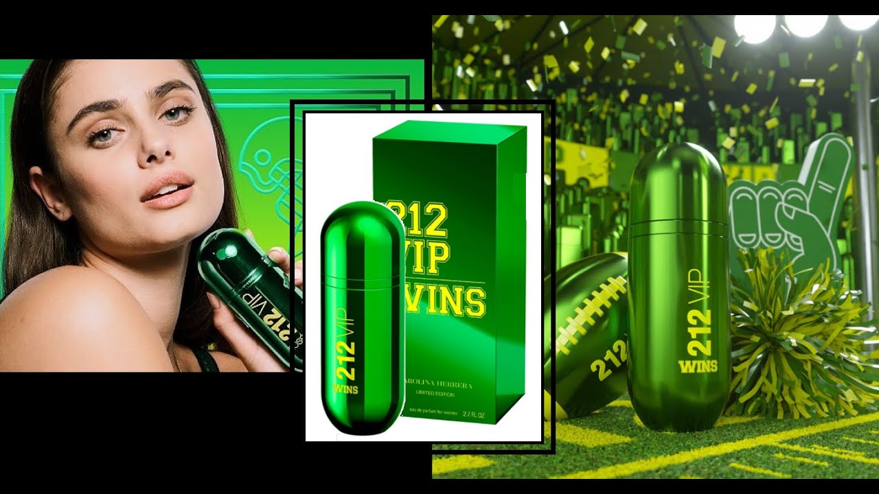 212 Vip Wins CAROLINA HERRERA reseña de perfume ¡nuevo 2021! - YouTube